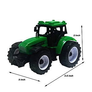 DINOBROS Horse Stable Playset Toys for Boys and Girls Ages 3 and Up Includes 8 Horses and Accessories 17 Piece Horse Stall Farm Set with Portable Case