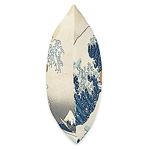 The Wave Capybara Surfing Rodent Throw Pillow, 16x16, Multicolor