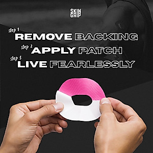 Skin Grip Adhesive Patches for Dexcom G6 CGM – Waterproof & Sweatproof Adhesive for 10-14 Days, Pre-Cut Adhesive Medical Tape, Continuous Glucose Monitor Sensor Cover – 20 Pack, Pink
