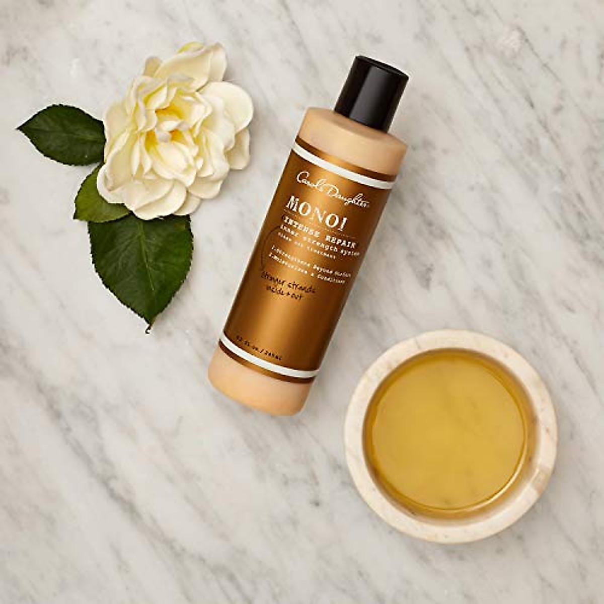 Carol’s Daughter Monoi Intense Repair Inner Strength System with Monoi Oil and Taurine for Stronger Strands Reparative Treatment, 8.2 fl oz