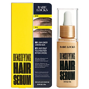 Babe Original Locks Densifying Hair Serum for Men and Women, Promotes Thickness in Thinning Hair & Hair Loss
