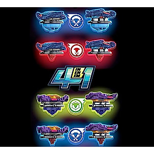 Beyblade Burst QuadStrike Ultimate Evo Valtryek V8 and Divine Xcalius X8 Spinning Top Dual Pack, 2 Battling Game Top Toy for Kids Ages 8 and Up