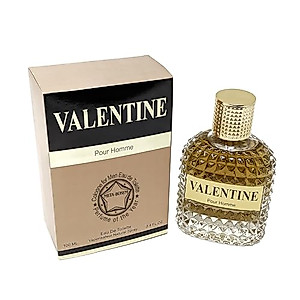 META-BOSEM Valentine Milano, Cologne for Men Eau De Toilette Natural Spray | Woody and Spicy Scent | Masculine Captivating Fragrance | Casual and Formal Wear, 3.4 Fluid Ounce/100 Ml