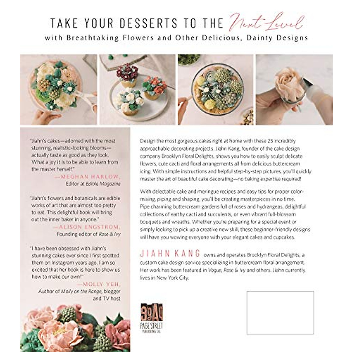 Stunning Buttercream Flowers: 25 Projects to Create Edible Flora, Cacti and Succulents