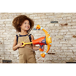 Little Tikes Mighty Blasters Mighty Bow Toy Blaster with 4 Soft Power Pods, Multicolor, Model: