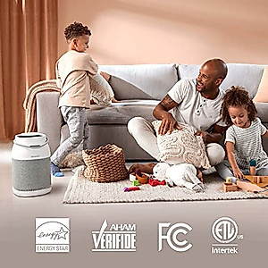 Bionaire True HEPA 360° UV Air Purifier, Home Air Purifier with True HEPA Air Filter