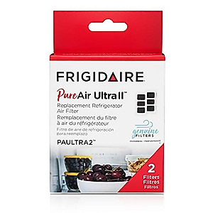 Frigidaire PAULTRAII2PK PureAir Ultra II 2 Pack Air Filter, 2 Count (Pack of 1)