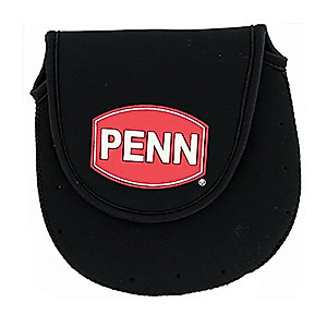 PENN Neoprene Spinning Reel Covers Black, Large
