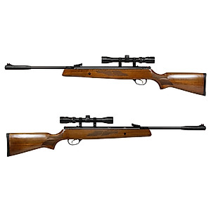 Wearable4U Hatsan Mod 95 Spring Combo .22 Cal Air Rifle 100x Paper Targets and 250x .22cal Pellets Bundle