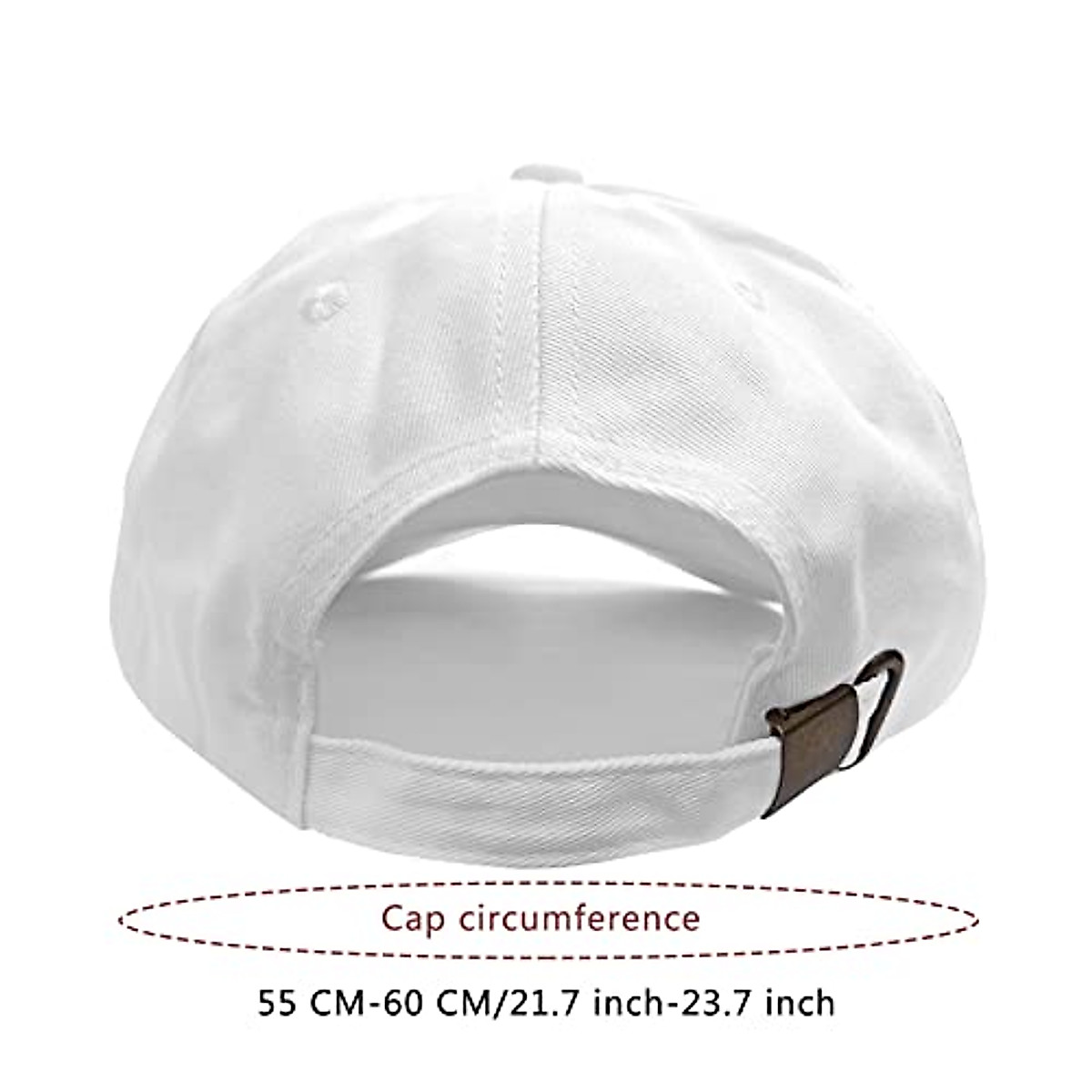 Dingyijie 1993 30th Birthday Gifts for Men Women - Adjustable Cotton Baseball Cap 30 Years Old Birthday Present Party Hat (White)
