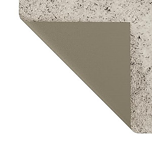 Ottomanson Non Slip Rug Pad Grip 3X10 1/8 Thick, Protection for Any Flooring Surface, Keep your Runner Rug and Area Rugs in place, 2'6'' x 9'11", Beige