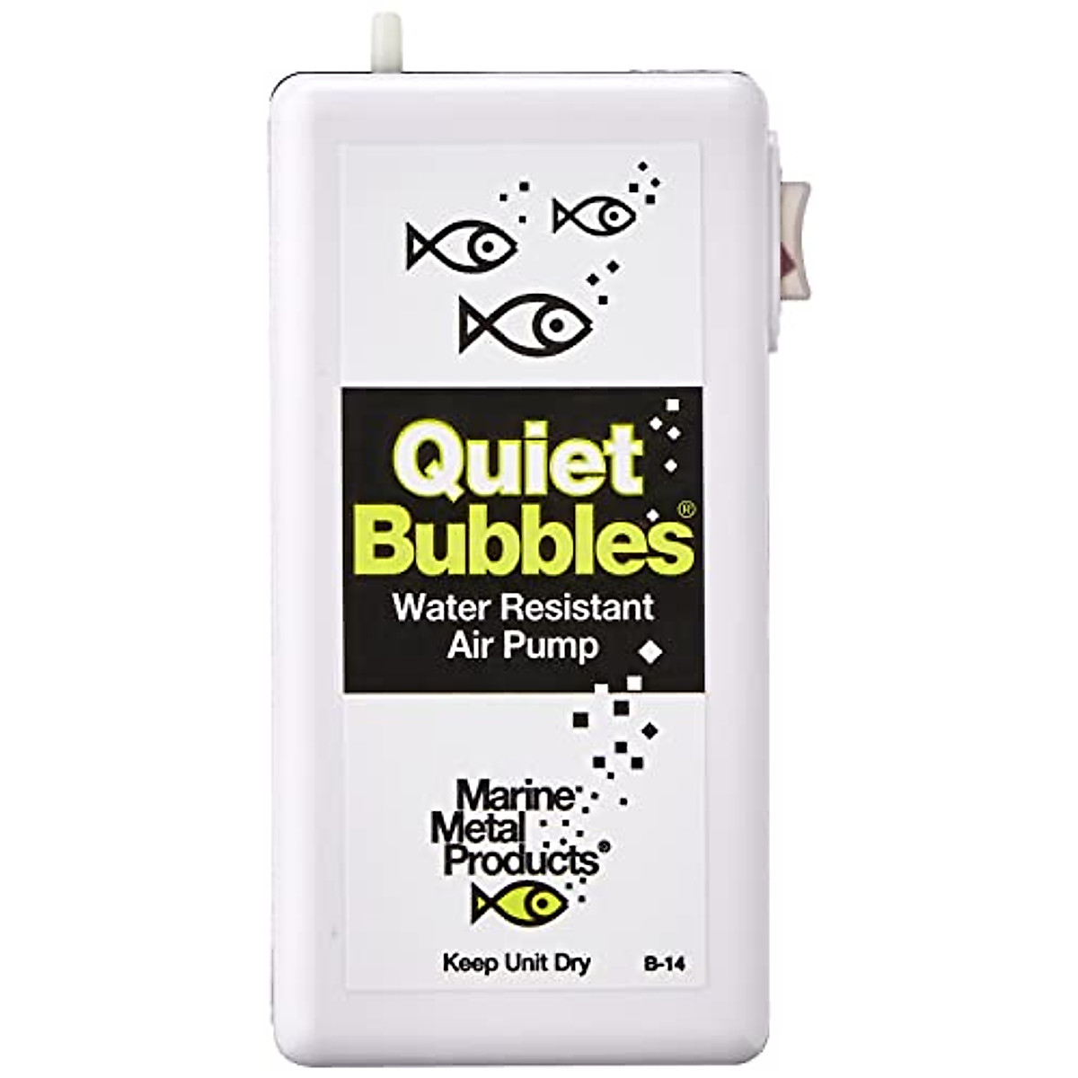 Marine Metal Aerator Quiet Bub 1.5V 60 Hrs,Beige