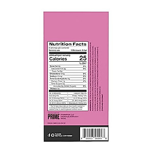 Prime Hydration+ Stick Pack, Electrolyte Drink Mix, 10% Coconut Water, 250mg BCAAs, Antioxidants, Naturally Flavored, Zero Added Sugar, Easy Open Single-Serving Stick, STRAWBERRY WATERMELON, 6 Sticks
