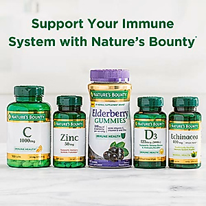 Nature's Bounty Vitamin C, Immune Support, 500mg, Capsules, 100 Ct