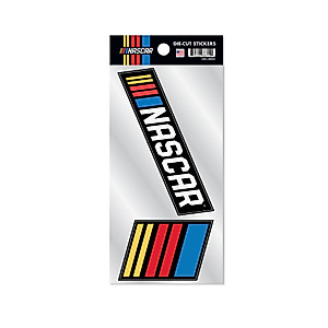 Rico Industries NASCAR Double Up Decal Sticker with Team Phrase, 9" x "4