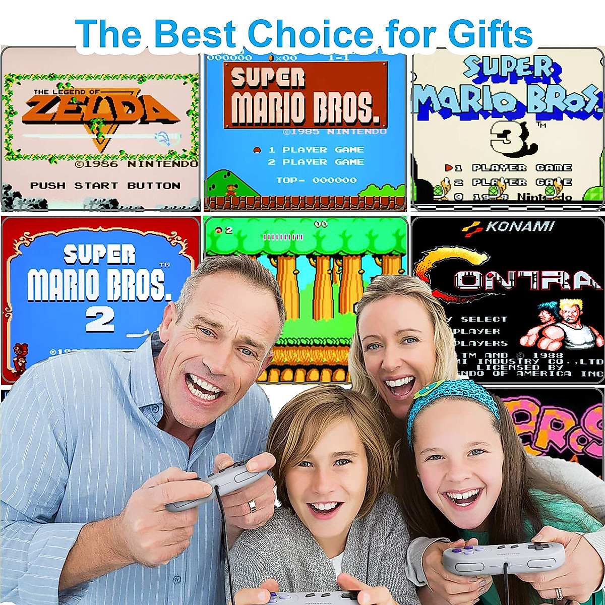 Handheld Game Console, Built-in 821 Games, HDMI HD Output, Children Gift/Birthday Gift/ Happy Child Memories, Childhood Classic Retro Game Console