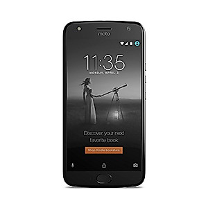 Moto X (4th Generation) - with hands-free Amazon Alexa – 32 GB - Unlocked – Super Black - Prime Exclusive - with Lockscreen Offers & Ads