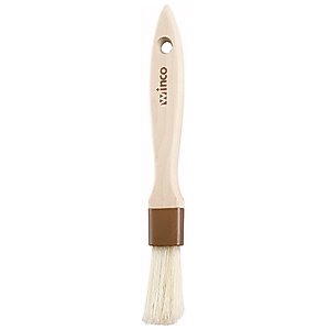 Winco Flat Pastry and Basting Brush, 1-Inch