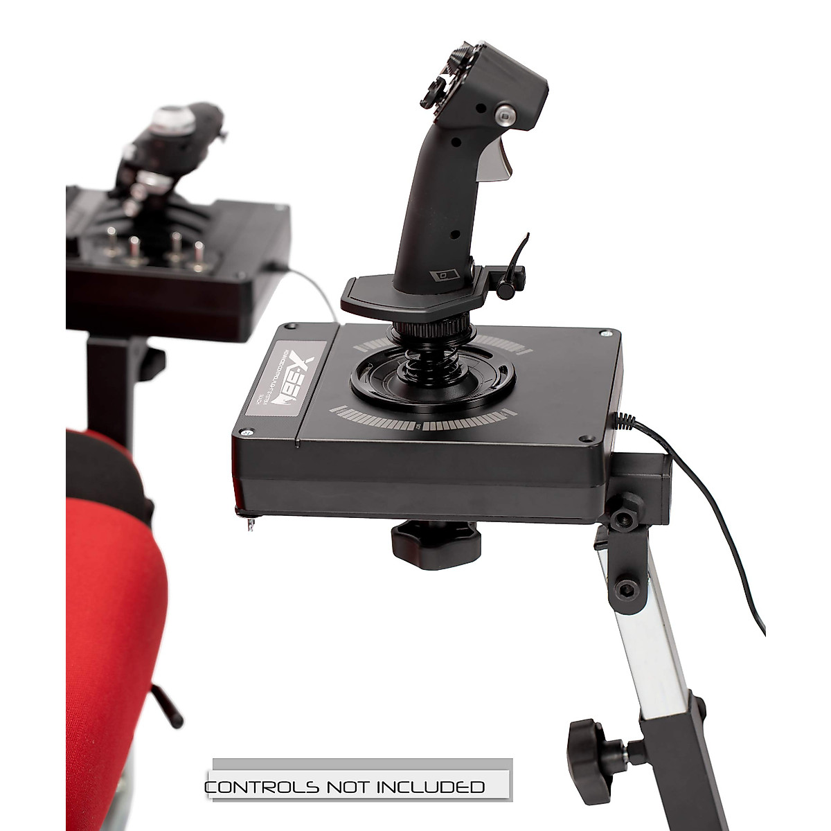 OpenWheeler | Configuration 3 | Flight Sim HOTAS Add-on Stick Center Bracket Kit Requires configuration #1 or #2