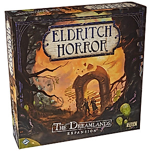 Eldritch Horror The Dreamlands Board Game EXPANSION | Mystery Game | Cooperative Board Game for Adults and Family | Ages 14+ | 1-8 Players | Avg. Playtime 3 Hours | Made by Fantasy Flight Games