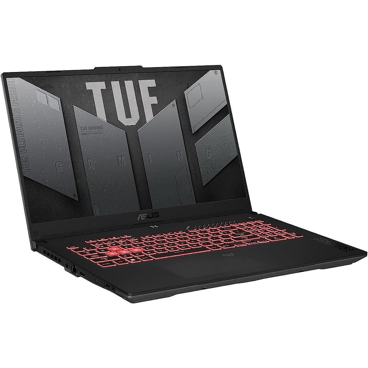ASUS TUF Gaming A17 17.3" IPS 144Hz Full HD (1920x1080) Gaming Laptop (AMD Ryzen 7 7735HS up to 4.7 GHz, 64GB DDR5 4800MHz RAM, 1TB PCIe SSD, GeForce RTX 4060, Win11P) w/Dockztorm Hub