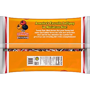 Tootsie Pops Roll Mini with Chocolatey Center, 280 count, 50.37 Ounce Bag, 5 Flavors, Multi (Pack of 2)