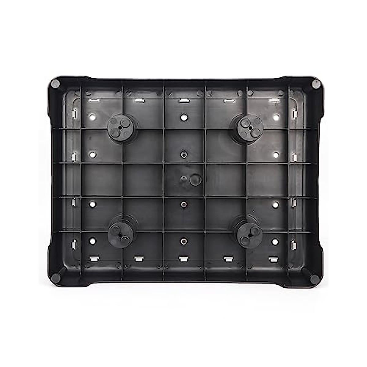 Step Stool for Adults, Heavy Duty, Anti-Slip, Ideal for Outdoor, Kitchen, Bathroom, Bedroom, Plastic, Holds 440 lbs, Half Step Ladder(Large-Sized)