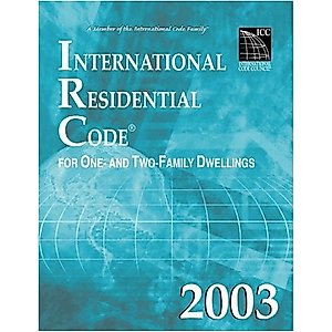 International Residential Code 2003 (International Code Council Series)