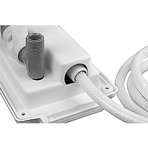 Attwood 4131-4 Aft-Deck Hot and Cold Freshwater Exterior Boat Shower Box Kit