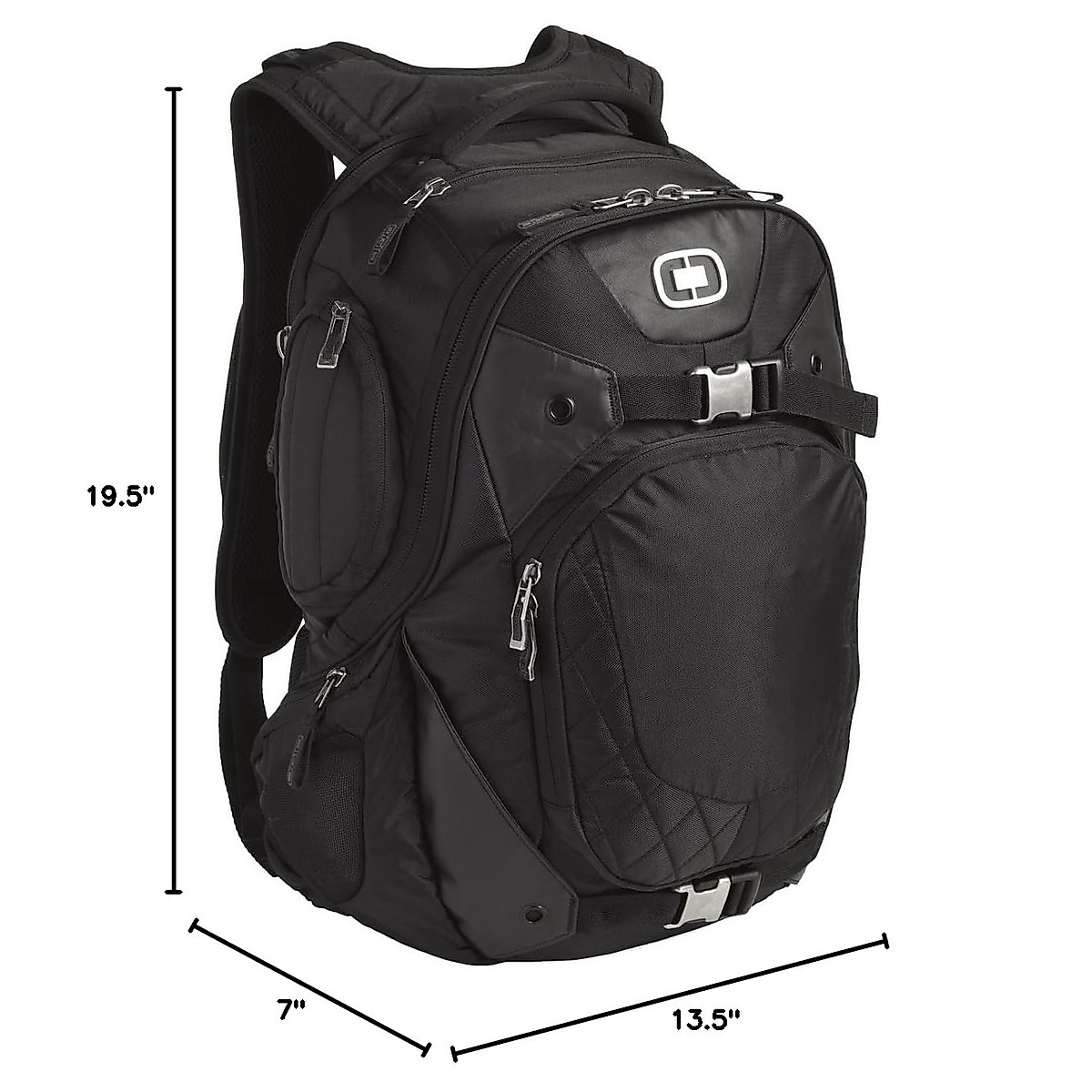 OGIO Squadron Pack Black 17" Laptop/MacBook Pro Black Backpack