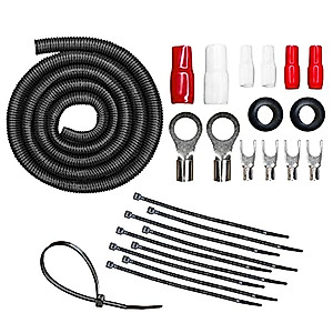 CT Sounds 8 Gauge CCA Complete Amp Wiring Install Kit, AMPKIT-8GA-PRO