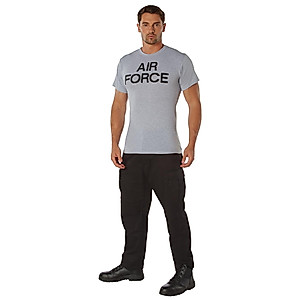 Rothco Mens Physical Training PT Workout T-Shirt, AIR Force - Grey - XL