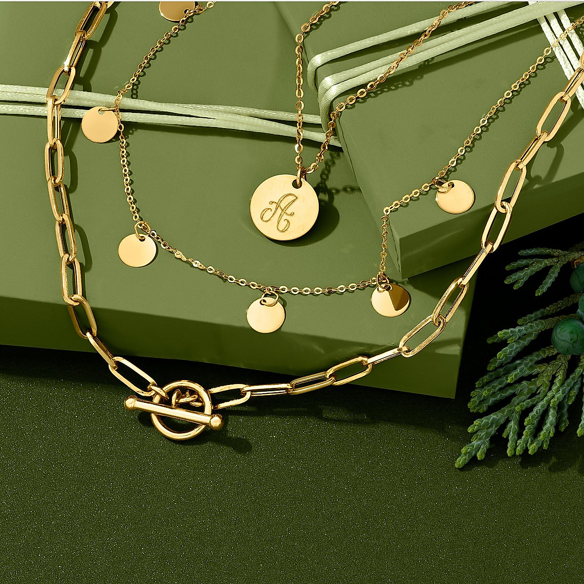 RS Pure by Ross-Simons Italian 14kt Yellow Gold Multi-Circle Necklace. 18 inches