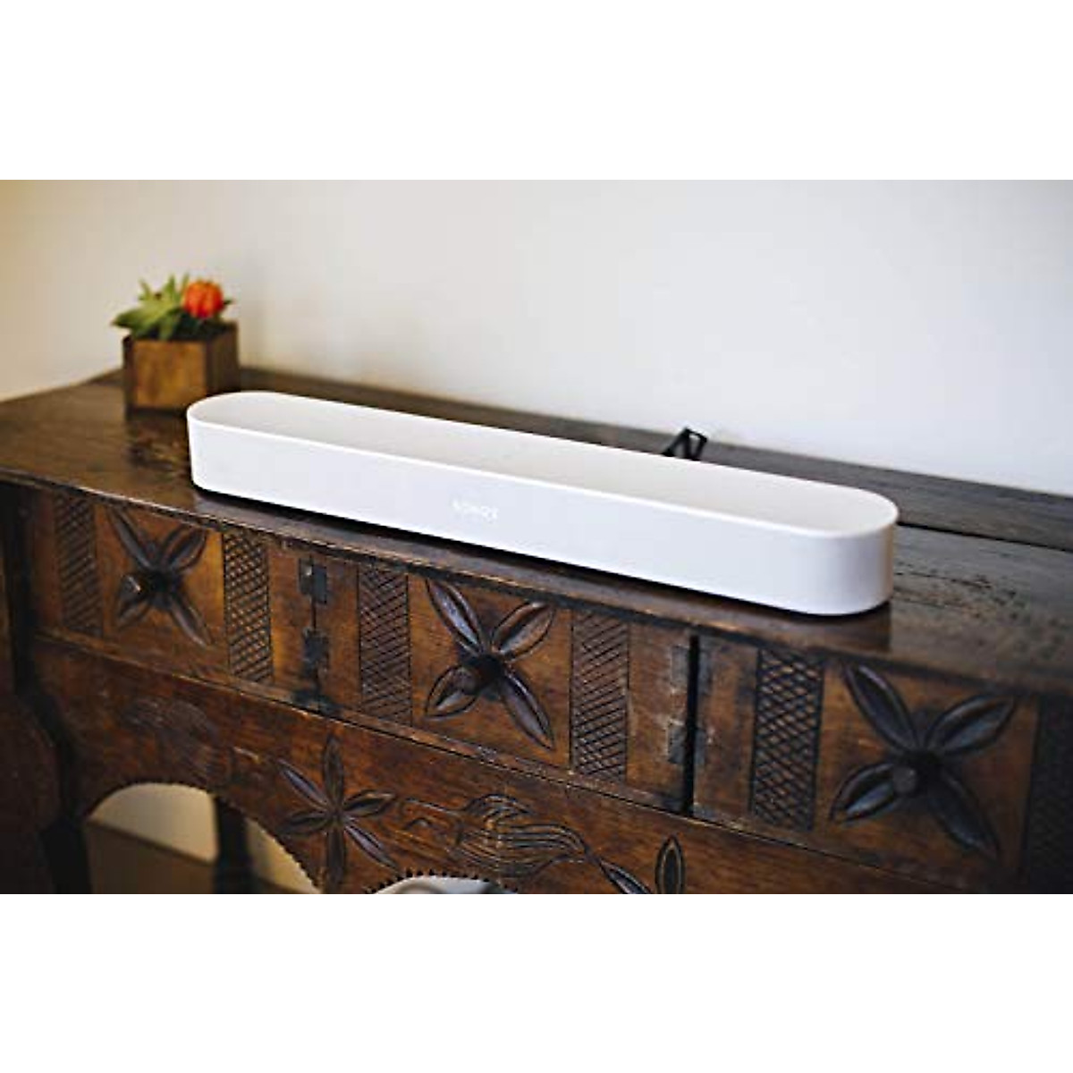 Sonos Beam - Smart TV Sound Bar with Amazon Alexa Built-in - White