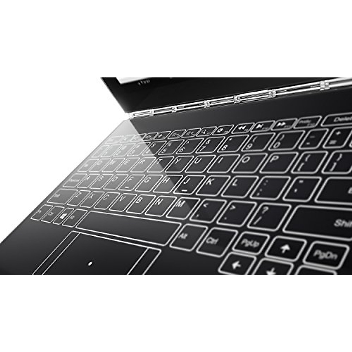 Lenovo Yoga Book - FHD 10.1" Windows Tablet - 2 in 1 Tablet (Intel Atom x5-Z8550 Processor, 4GB RAM, 64GB SSD), Black, ZA150000US