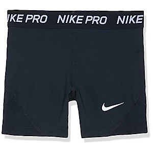 NIKE Children's Pro, Black/Black/Black/White, M