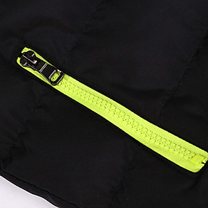 GDJGTA Softshell Jacket for Mens Thick Bubble Coat Winter Warm Parka Hardshell Slim Fit Outwear Leisure Hip Hop Urban Coats