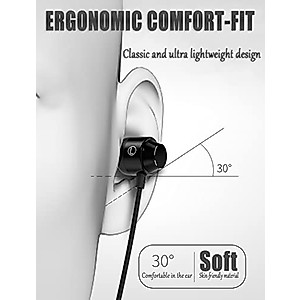 Headphones for iPhone, Earbuds Wired Earphones with Microphone,Isolation Noise [Lightning Connector - Apple MFi Certified] Replacement for iPhone 14 13 12 11 Pro Max/X XS Max XR/8 7 Plus - Pack of 2