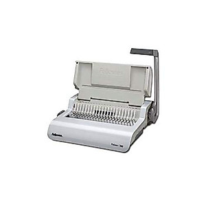FELLOWES 5006801 Pulsar+ Manual Comb Binding Machine with Binding Starter Kit