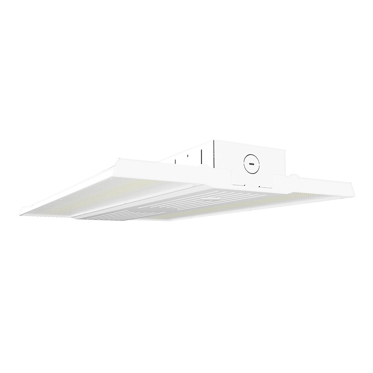 RAB RBAY17M LED Linear High Bay, Up to 40539 Lumens, 160/220/260 Watt Selectable, 3500/4000/5000 Kelvin Selectable, 120-277 Volt, V-Hook and Chain Mount (Included)