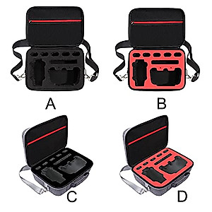 SYCOOVEN Portable Travel Carrying Case Storage Bag Drone Accessories Fit For FIMI X8 MINI(Grey B)