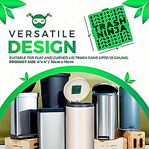 Refrigerator, Fridge, Freezer Deodorizer and Odor Eliminator (2 Pack) and Trash Can Deodorizer and Odor Eliminator (2 Pack)