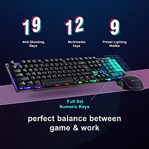 HP ProDesk Desktop RGB Lights Computer Intel Core i5 6500 3.2 GHz 8GB RAM 256GB SSD Win 10 Pro Gaming PC Keyboard & Mouse (Renewed), Windows 10 Pro