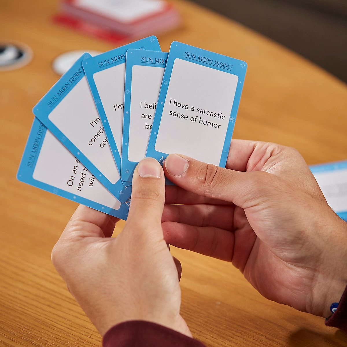 Hasbro Gaming Sun Moon Rising Game, Astrology-Themed Party Card Game for Adults and Teens, Adult Card Game for 3-6 Players, Ages 13 and Up