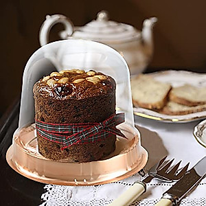 Clear Plastic Cupcake Container,25 PC Diameter 5.3 in Height 4.2 in Muffin Pod Dome Disposable Individual Cupcake Box Plastic Single Cupcake Holders With Lid for Wedding Birthday Christmas Halloween