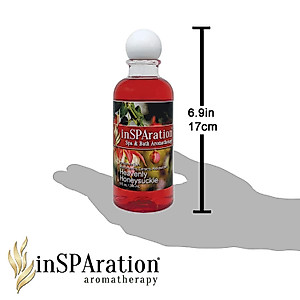 inSPAration Spa and Bath Aromatherapy 118X Spa Liquid, 9-Ounce, Heavenly Honeysuckle