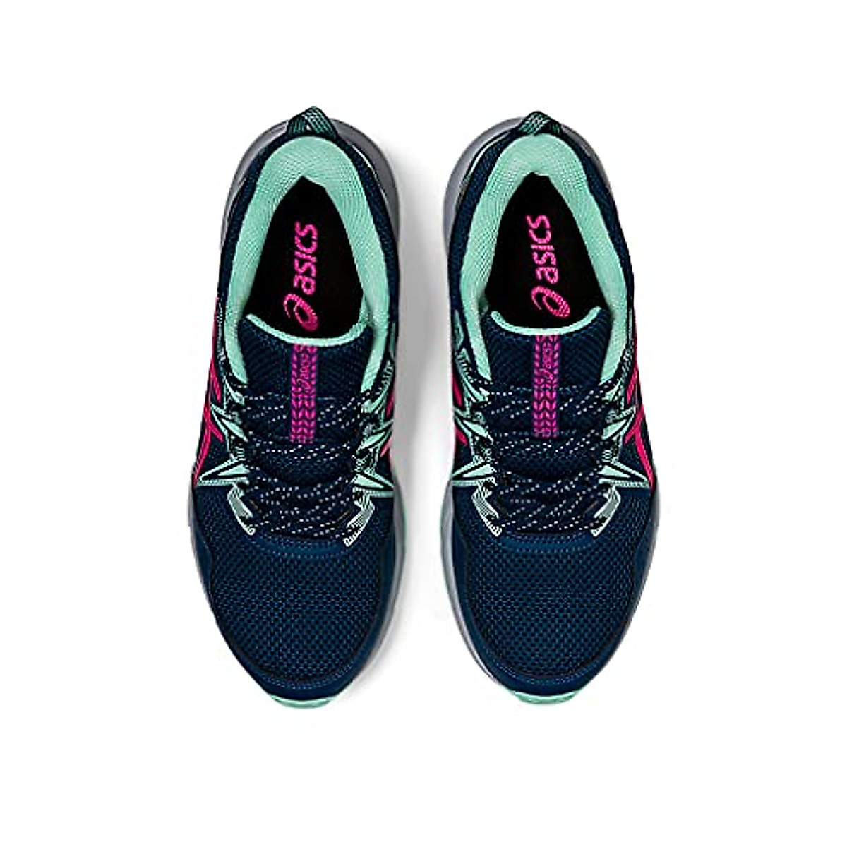 ASICS Women's Gel-Venture 8 Running Shoes, 8.5, MAKO Blue/Pink GLO