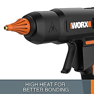 Worx 20V Power Share Full-Size Hot Glue Gun WX045L - (Battery & Charger Included)