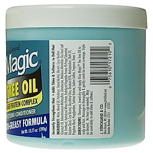 Blue Magic Tea Tree Leave-In Hair Styling Conditioner, 13.75 Ounce, 12 fl oz