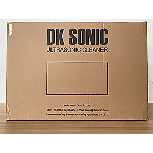 DK SONIC Touch Ultrasonic Cleaner with Heater,Digital Timer and Basket Multiple Cleaning Mode for Lab Tools, Metal Parts, Carburetor, Auto Parts, Engine Parts, etc (30L, 110V)